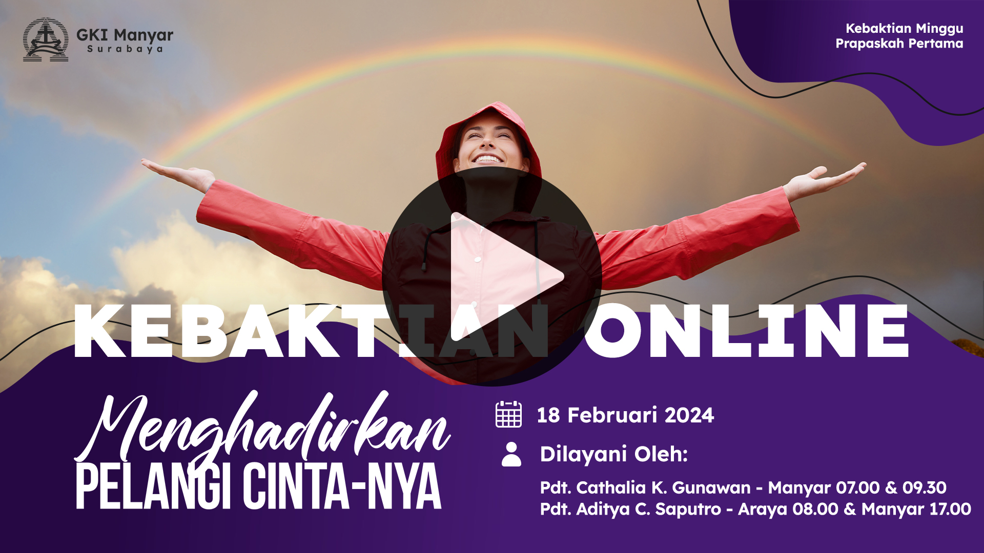 Kebaktian Online - Gereja Kristen Indonesia Manyar Surabaya